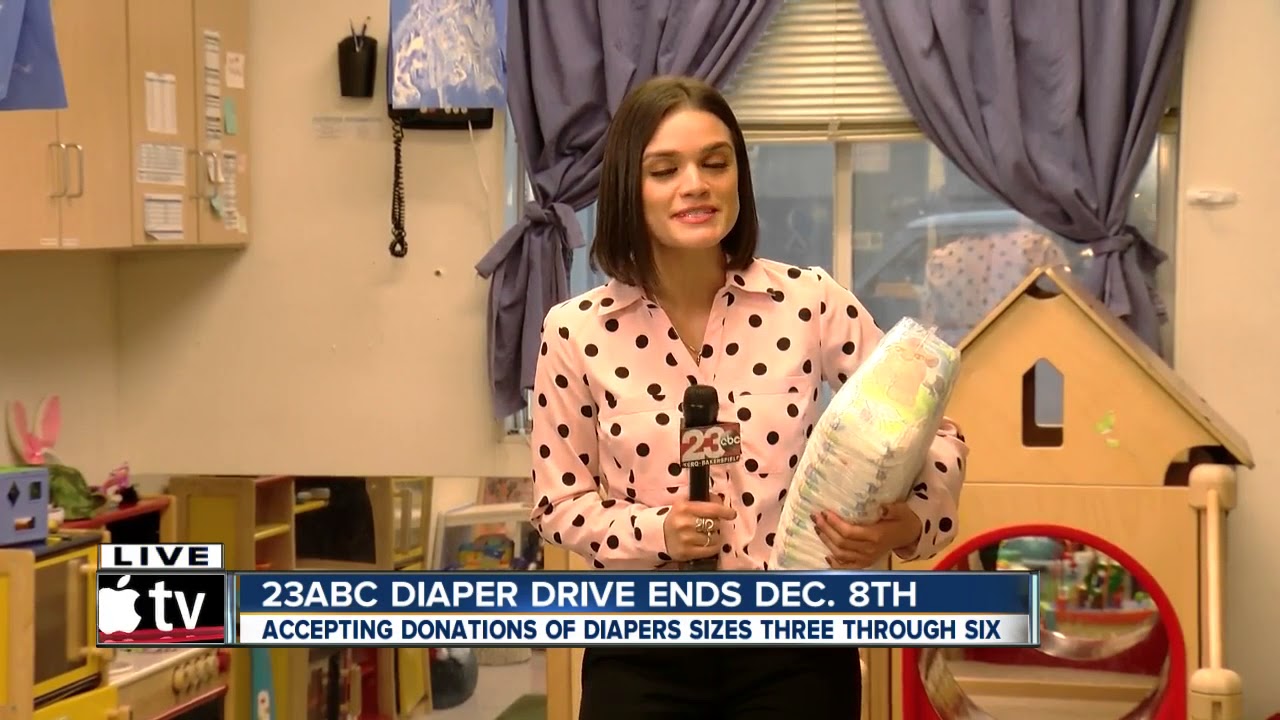 23ABC Diaper Drive ends  Dec. 8