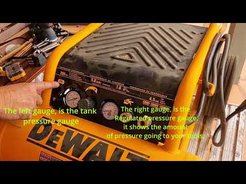 Dewalt Compressor losing pressure