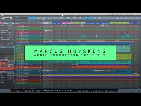 Prepping a Studio One Production For Mixing