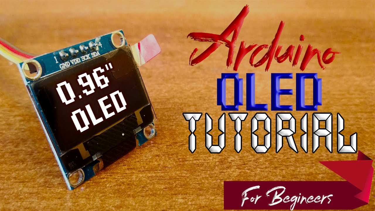 arduino oled i2c tutorial : 0.96