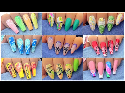 11 Nail Art Designs 2025 | Marble, Summer & Neon Ideas