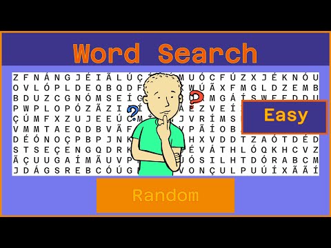 Word Search - Challenge 03/27/2022 - Easy - Random