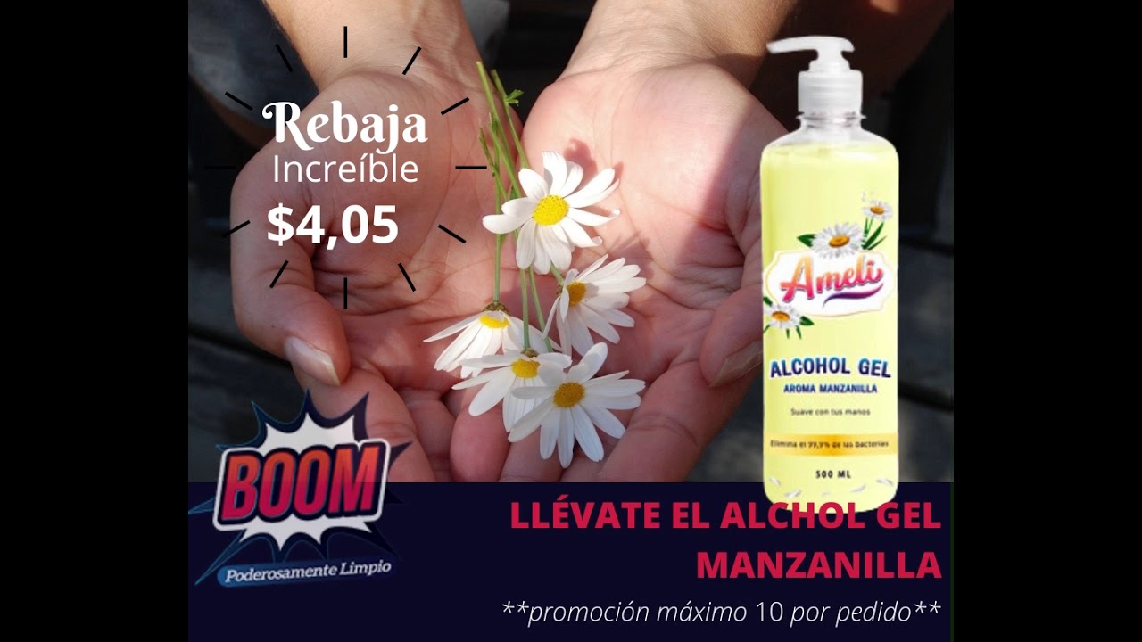 ALCOHOL GEL MANZANILLA
