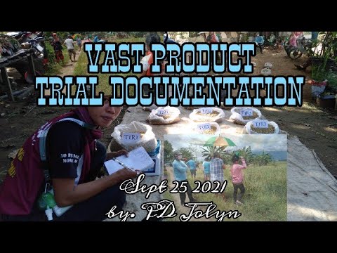 VAST AGRO CHEMICAL PRODUCT TRIAL RESULTS // Trial Documentation