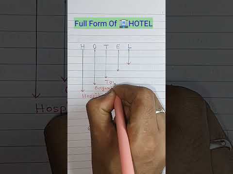 Full form of hotel# reels#shorts# ytshorts# education# simple English with pranay# teaching# online#