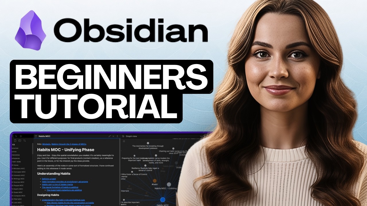 Obsidian Tutorial For Beginners 2026 (In-Depth Tutorial) - Timestamps Included