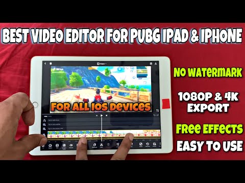 Best Free Video Editor For iPad & iPhone No WaterMark || Best Video Editor For Pubg | Electro Sam