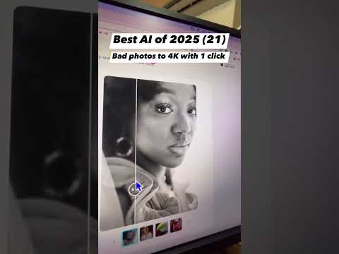 Use AI to convert bad and blurry photos into 4K resolution