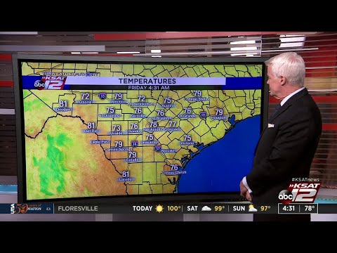 WATCH: Meteorologist Mike Osterhage gives his early weather forecast