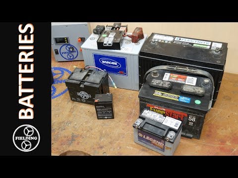 Introduction to Battery Types and Reading the Labels For Use In a Electric Go Kart or Bike.#062