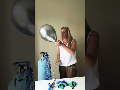 Silver chrome #sakalosa #bonsballoons #balloon #helium #birthday #chrome #silver #decoration #tricks