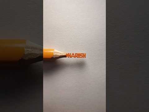 #harish #name #pencilart #pencilcurving