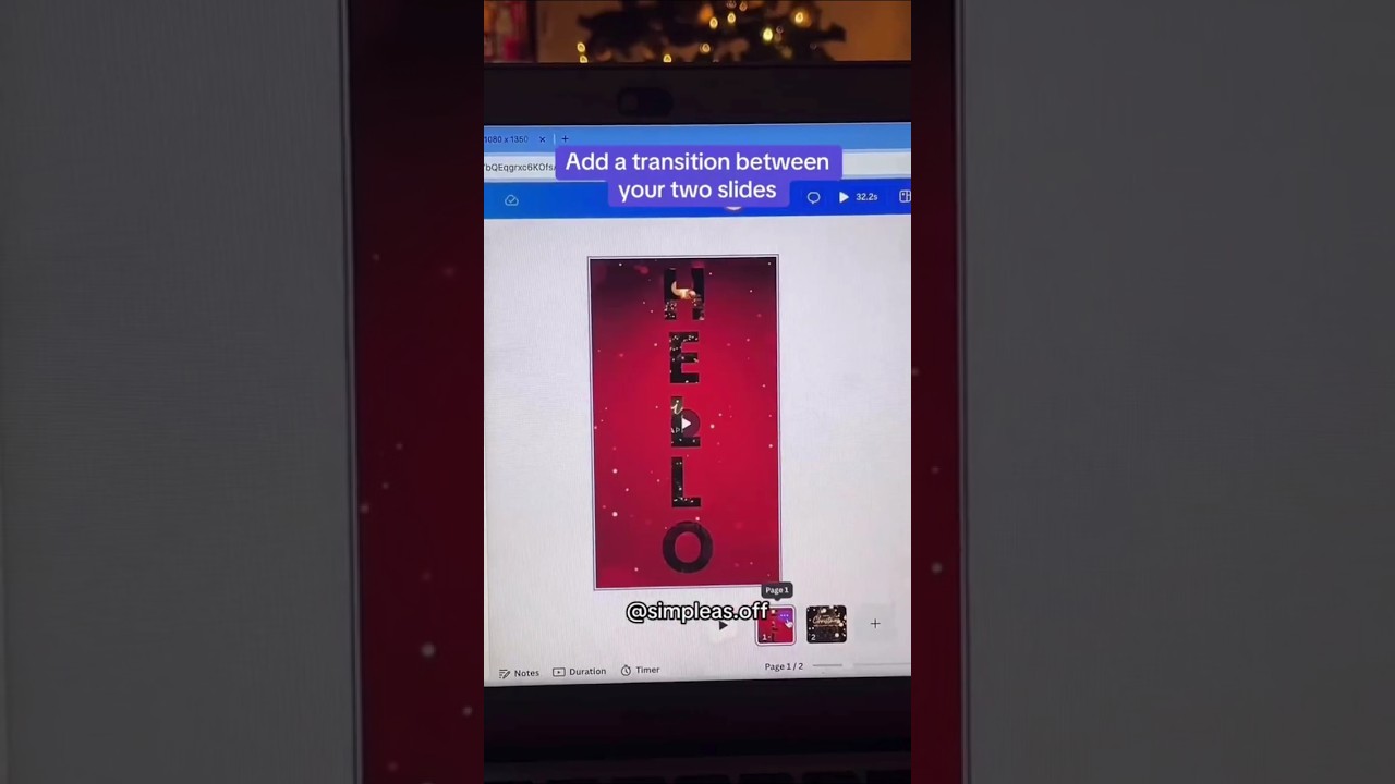 Creating Magic: Canva Christmas Designs You Can Make Part 2 🎨🎁 #Teamobaid #canva #canvaforbeginner