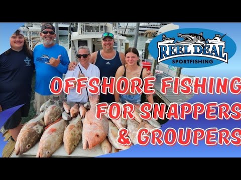 10 Hour Snapper and Grouper Offshore Fishing Charter 🎣