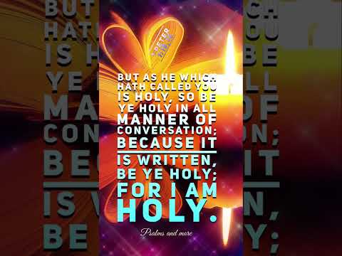 1 Peter 1:15 - Psalms and more #psalms #bibleverse #bible #prayer