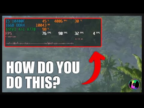 How to setup on screen stats in games with MSI Afterburner and RivaTuner.