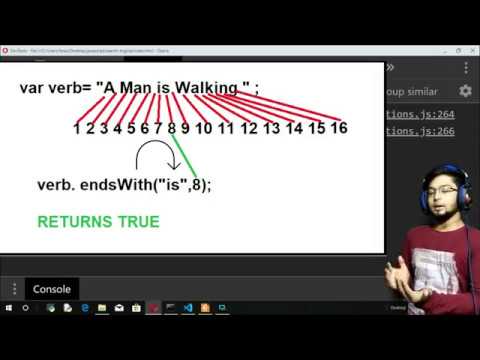 19.Matching the Ending of the String endsWith() Method includes Method in JavaScript