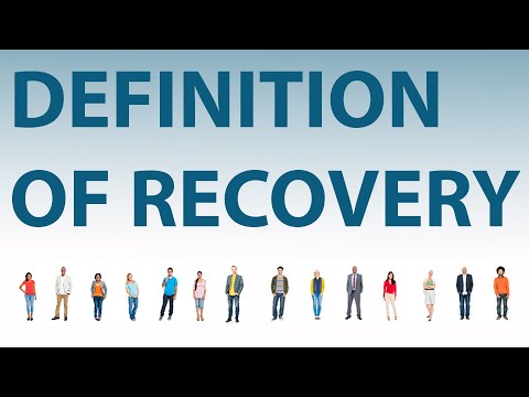 Definition of Recovery