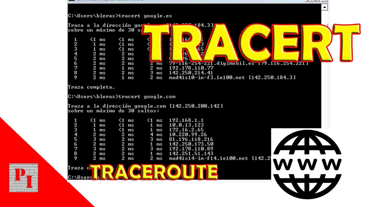 ✅ TRACERT: WHAT IS IT? WHAT IS IT FOR? Traceroute CMD Command - PING 2025