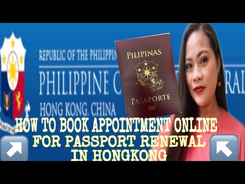 A COMPLETE GUIDE STEP BY STEP PHILIPPINE PASSPORT RENEWAL ONLINE BOOKING IN HONGKONG