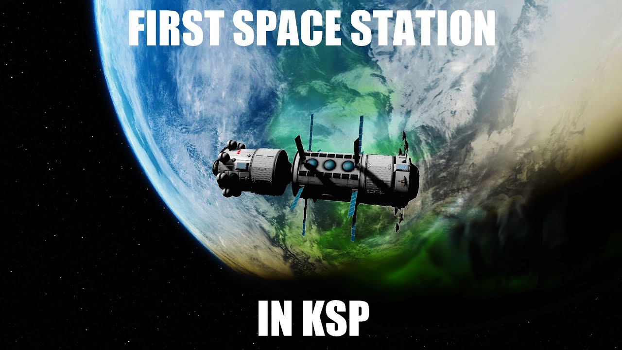 FIRST SUCCESSFUL DOCKING IN KERBAL SPACE PROGRAM!