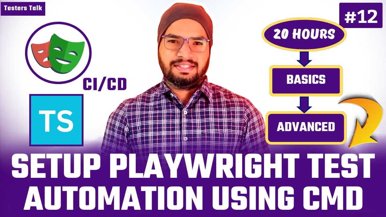 Playwright TypeScript #12 Setup Playwright Test Automation | Playwright HTML Test Report