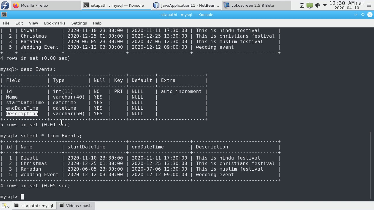 Jdbc Tutorial for Beginners: MySQL  batch insert example