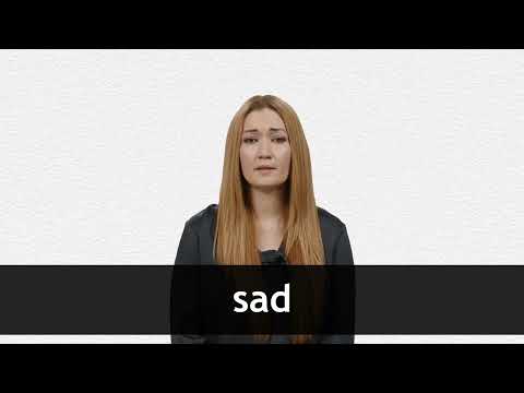SAD Definition und Bedeutung | Collins Englisch Wörterbuch