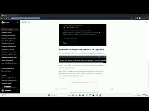 python arguments in main