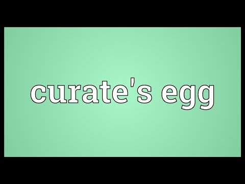 Curate's egg Meaning