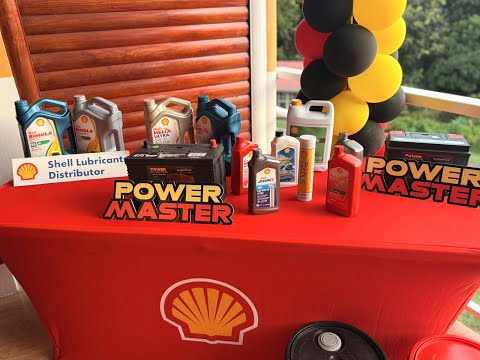 LAUNCH OF Morancie & Sons Ltd Official distributors of Shell Lubricants and Power Master Battery.