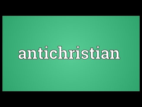 Antichristian Meaning