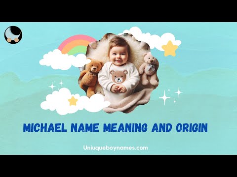 Michael name meaning and origin