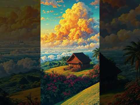 Anime landscape art #anime #landscape #subscribe #wallpaper #ai #digitalanimeart