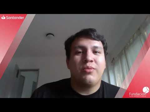 Mauricio Dario Carmona Grajeda - Beneficiario de la beca de Manutención Santander.