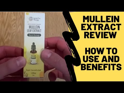 Mullein extract review how to use and benefits