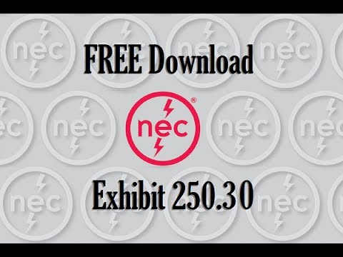 NEC Handbook Exhibit 250.30 Free download.