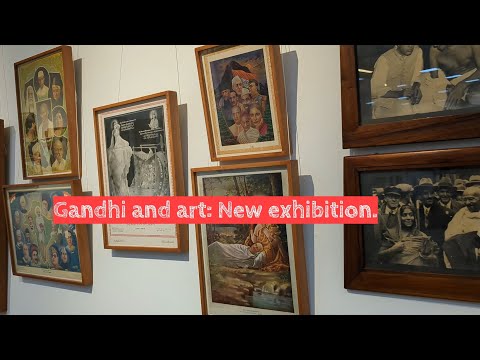 Gandhi: Depth and Diversity. New Exhibition at India habitat centre.