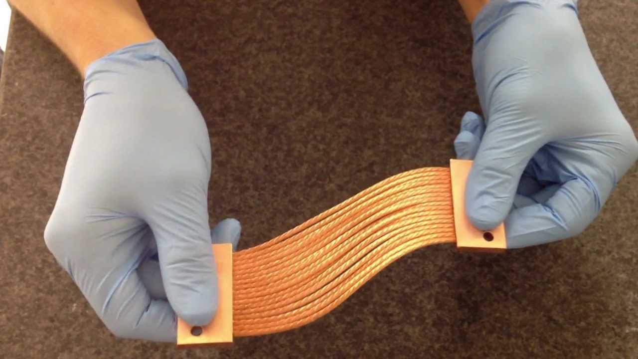 Copper Thermal Link/Strap Flexibility Demonstration
