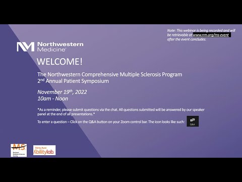 2nd Annual Multiple Sclerosis Virtual Patient and Family Symposium