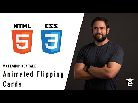 Learn How to Build Animated Flipping Cards Using Just CSS - Mind Luster