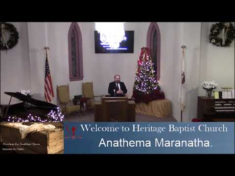 2018 12 16 PM Anathema Maranatha