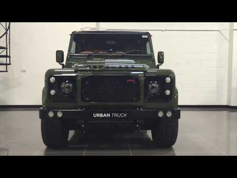 ULTIMATE LAND ROVER DEFENDER 110 - URBAN TRUCK ENVY GREEN V8 DEFENDER RS