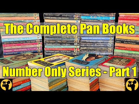 The COMPLETE - Vintage PAN Books - NUMBER Only Series - PAPERBACKS - Part 1 - Books 1 to 150