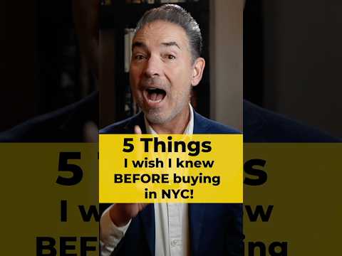 What I Wish I Knew Before Buying a Co-op in Manhattan 🏙️ #nycrealestate #CoopBuying #shorts