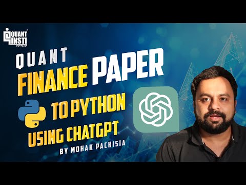 From Research Paper to Python Code | Quant Trading Strategy Analysis with ChatGPT
