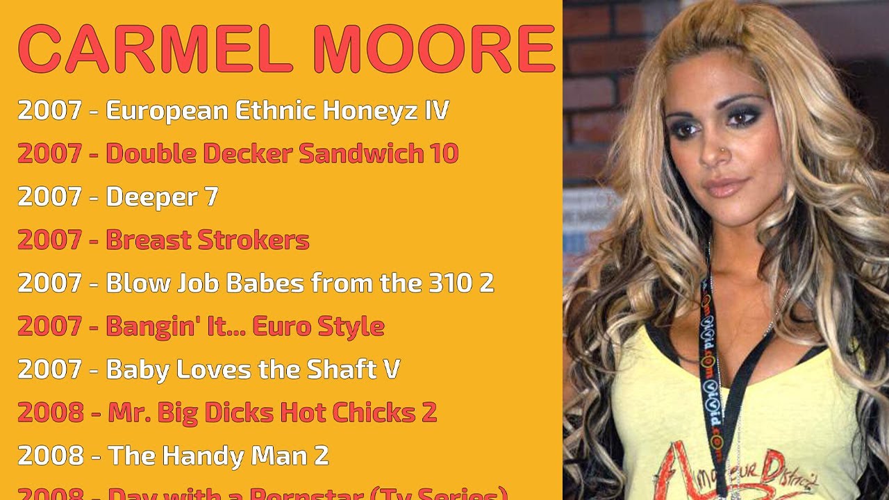 CARMEL MOORE MOVIES LIST