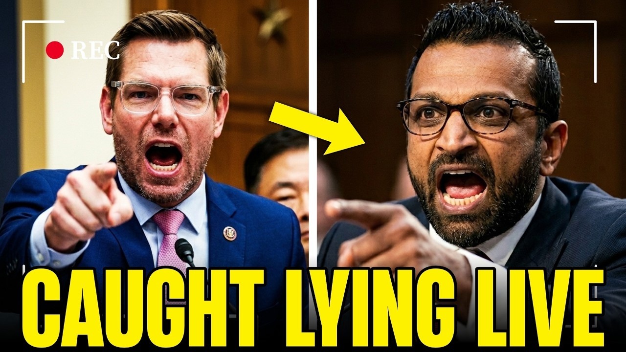 You Didn’t Even Read the Files?” — Swalwell Humiliates Kash Patel in Explosive Epstein Clash