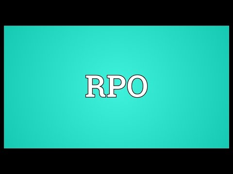 RPO Meaning