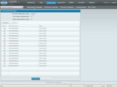 Instrument Manager